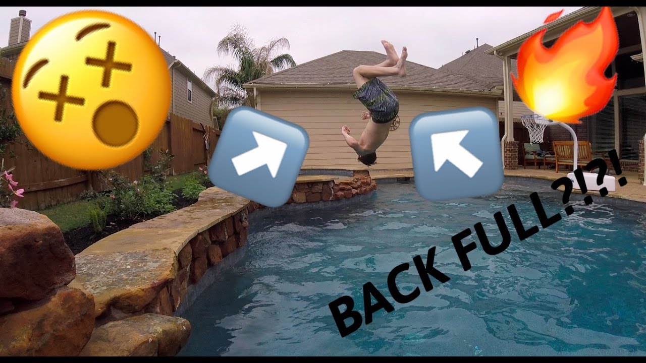 INSANE POOL FLIPS!!! - YouTube