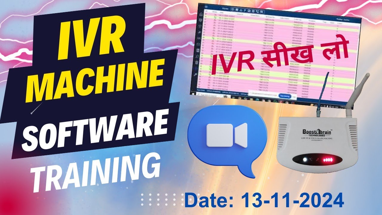 Live Online Training of GSM IVR Machine #boostabrain #ivr #ivrsystem - YouTube