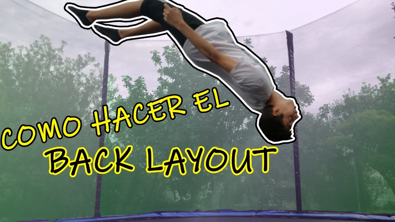 Como hacer el BACK LAYOUT - YouTube