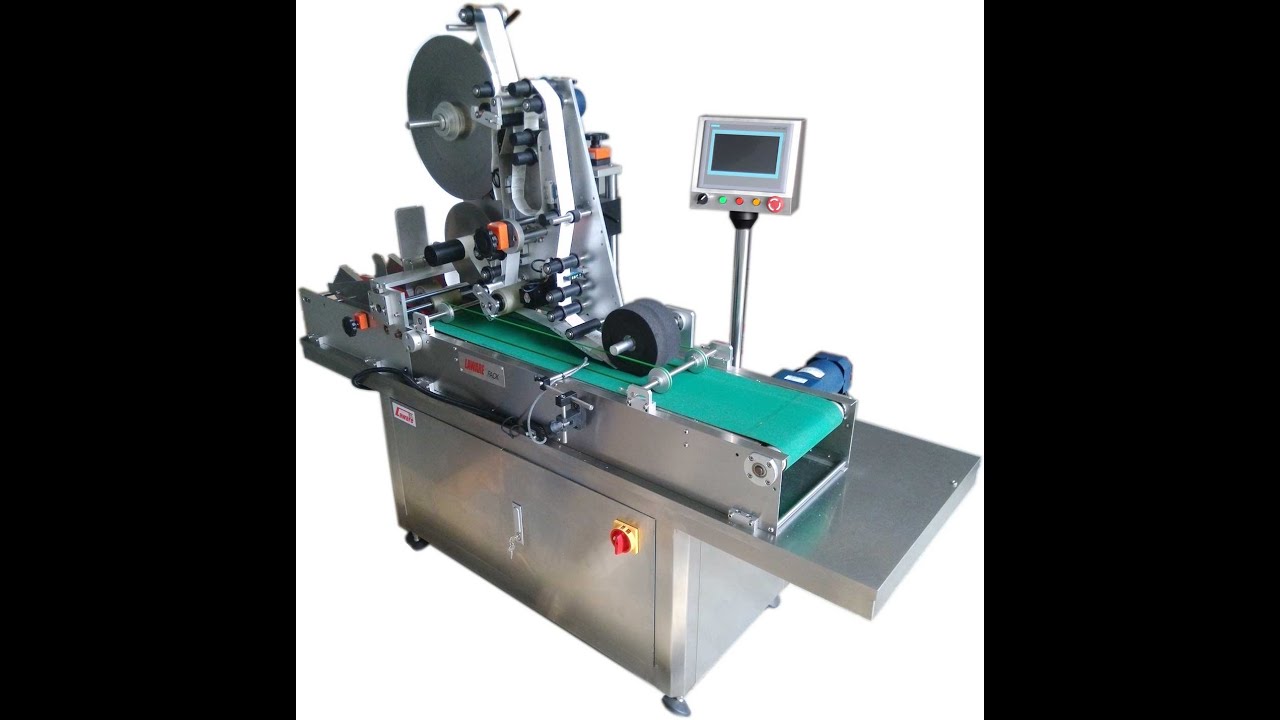 Automatic self adhesive labeler plane labeling machine for bottle cap ...