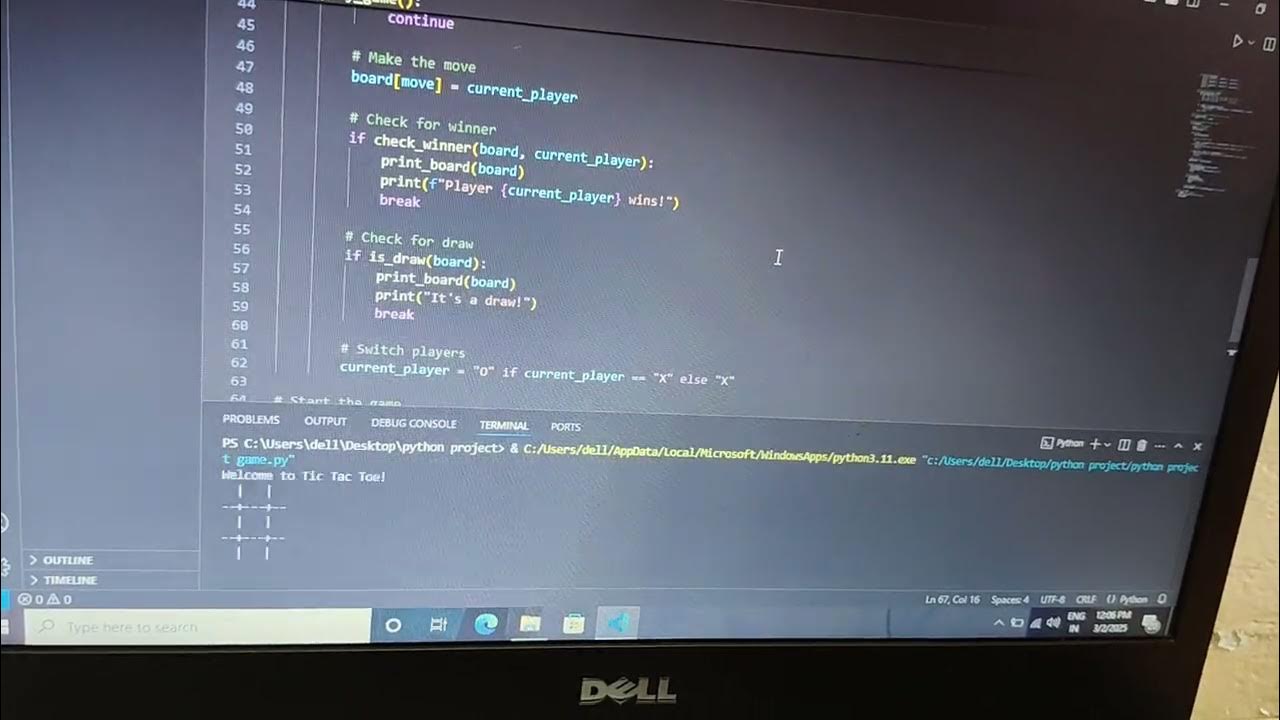 My frist python project 🥰 - YouTube
