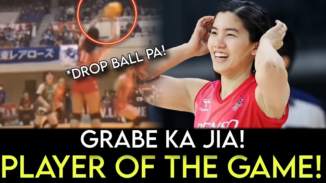 GRABE KA JIA!!! | PLAYER of the GAME si JIA MORADO-DE GUZMAN sa JAPAN V ...