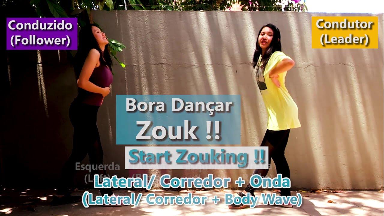 APRENDA ZOUK em 1 MINUTO - LATERAL/CORREDOR + ONDA (Zouk do Zero) | Helen Avelar - YouTube