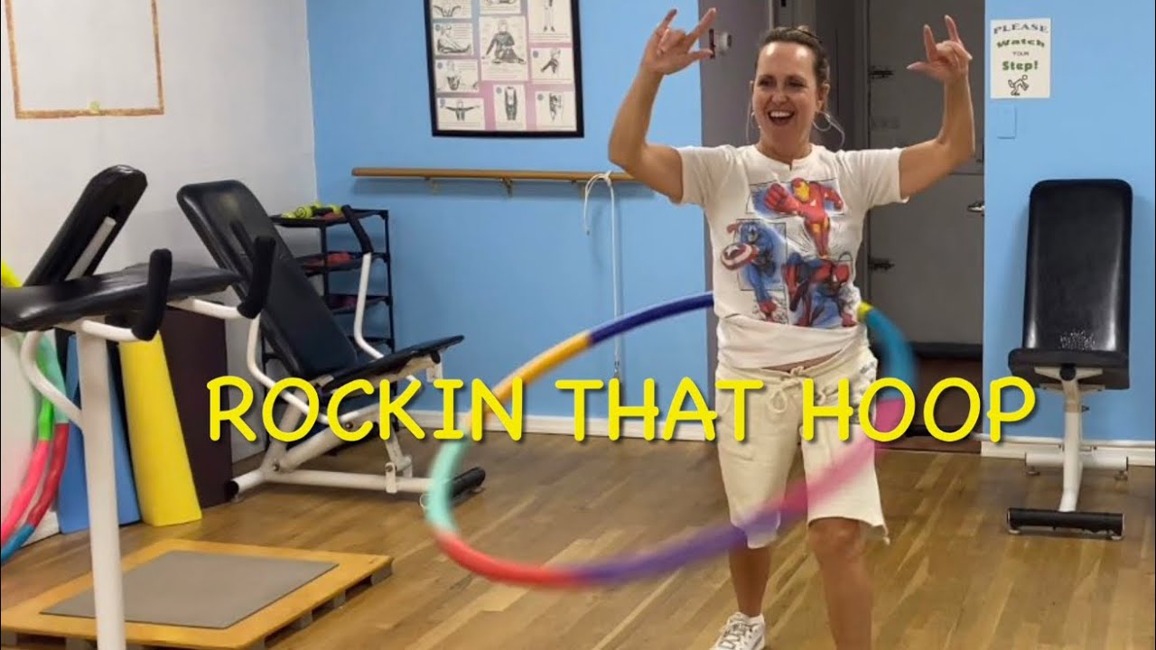 Weighted Hula Hoop Challenge - Part One - YouTube