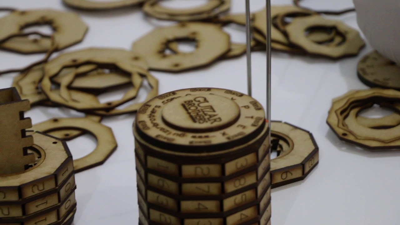 Cryptex - manufacturing - YouTube