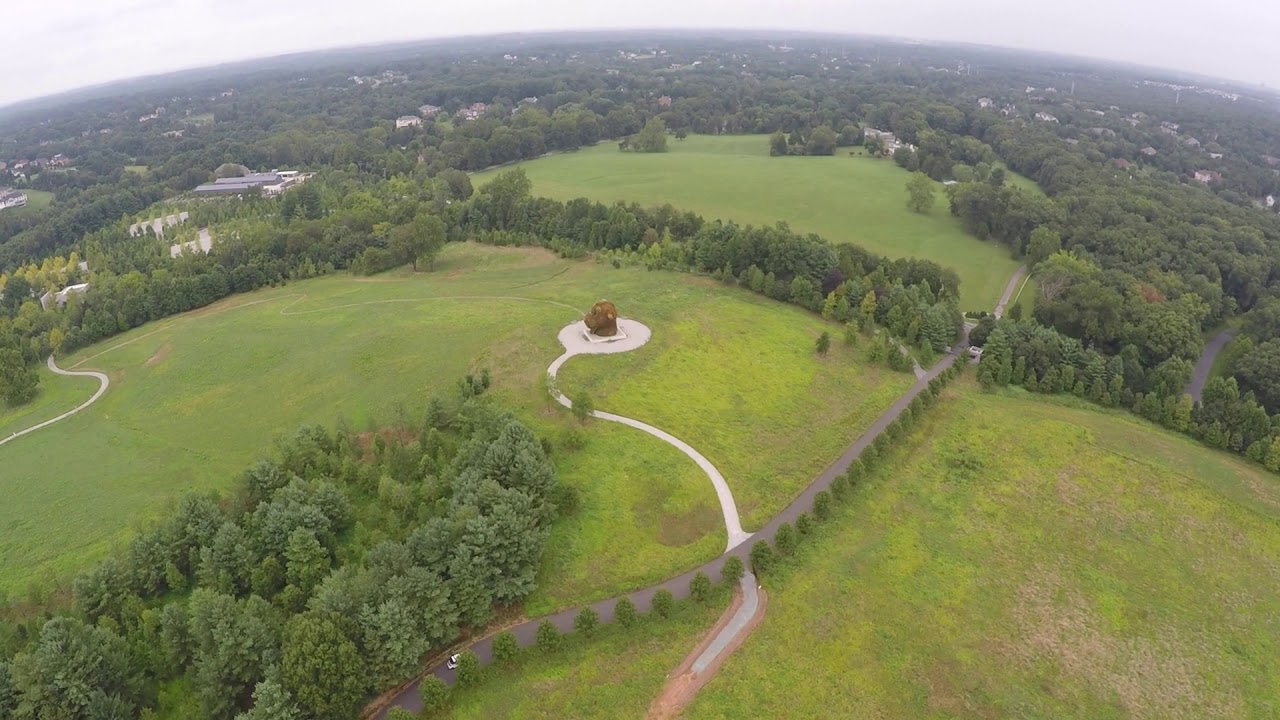 Glenstone Museum Aerial View - YouTube