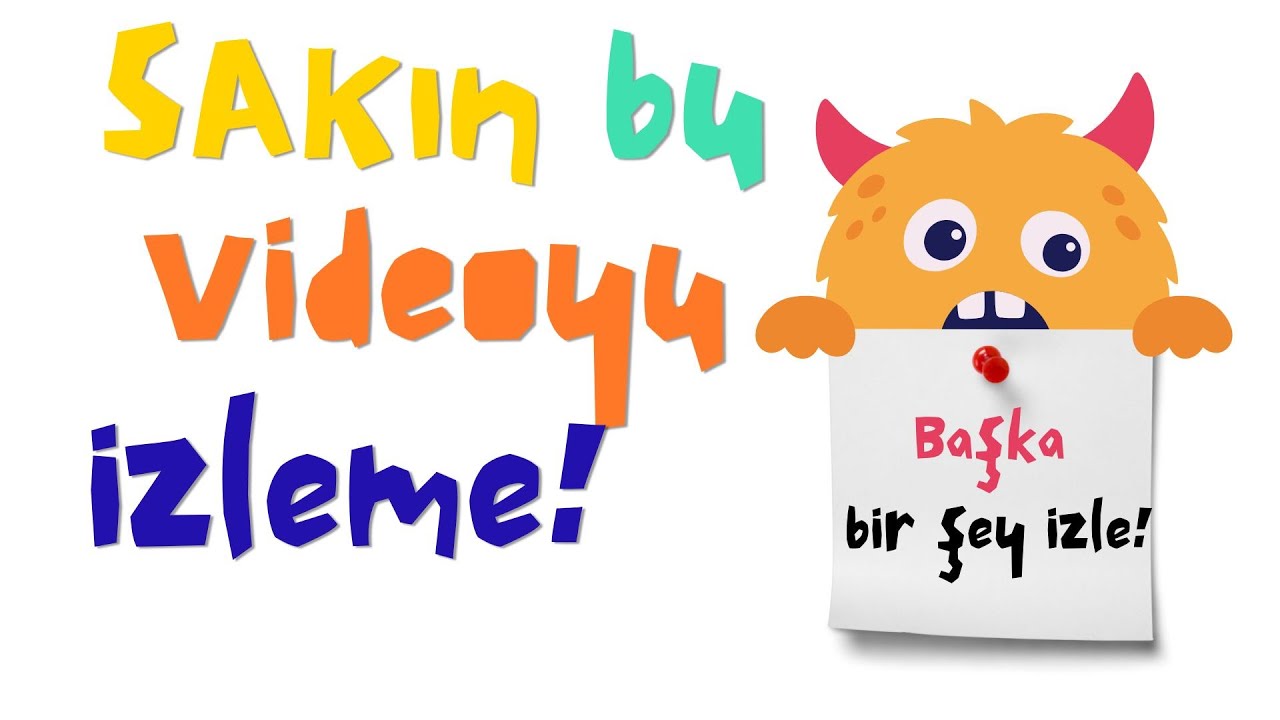 SAKIN BU VİDEOYU İZLEME #çarpımtablosu #seslikitap - YouTube