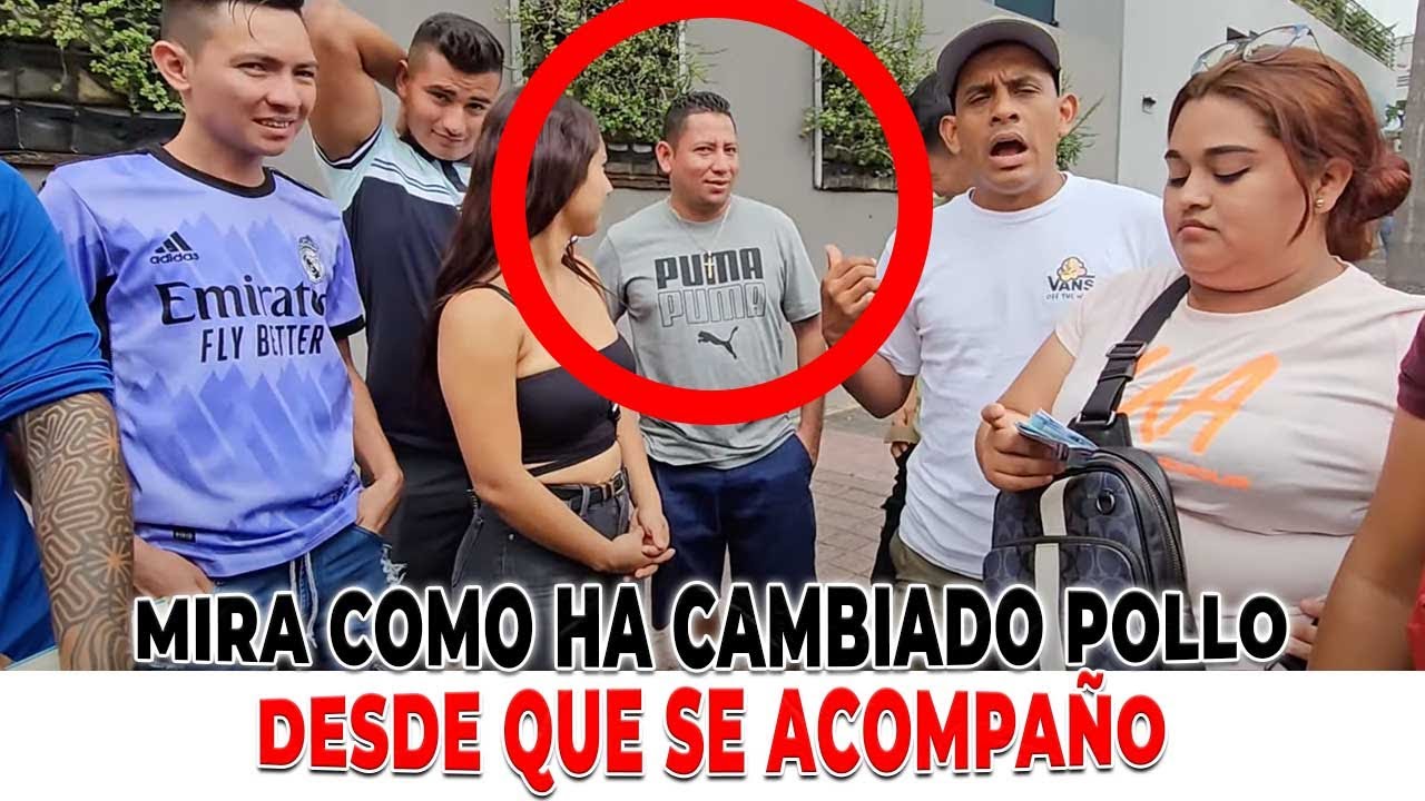 Pollo es un hombre diferente desde que se acompaño. Ya esta pensado en ...