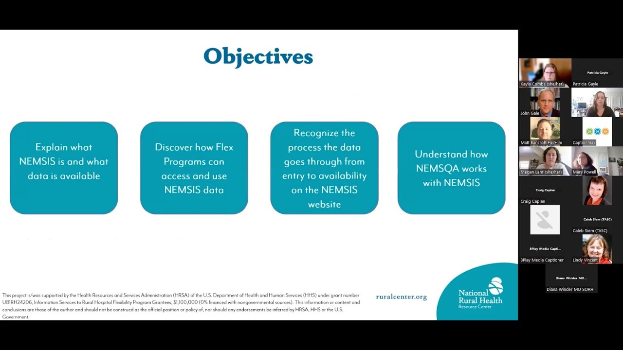 TASC 90: Accessing and using NEMSIS data within your Flex Program - YouTube