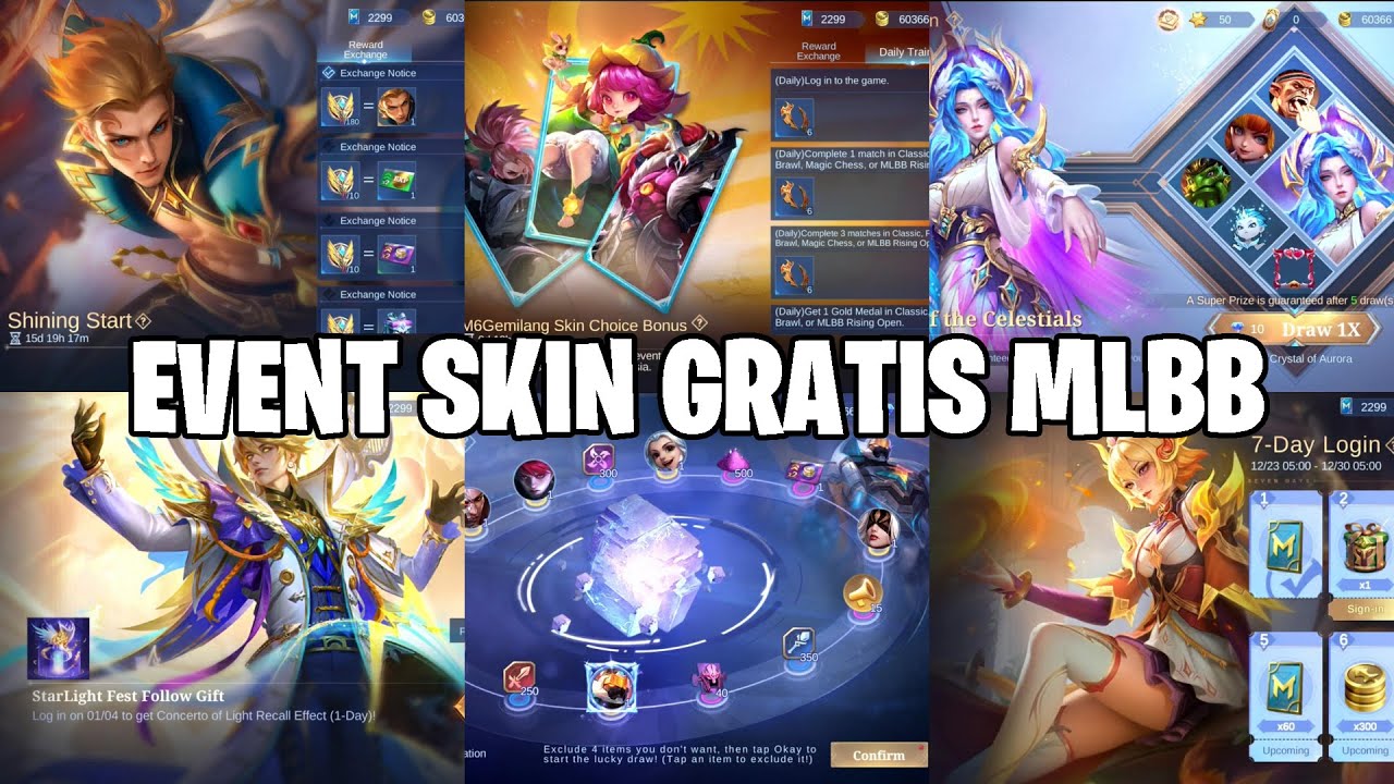 SKIN BARU VALIR ELITE GRATIS, COLLECTOR JANUARY AURORA,GATOT SENTINEL ...