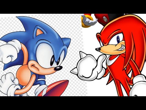 DEEPFAKE Sonic the hedgehog made WITE VOCODES Sonic vs knuckles