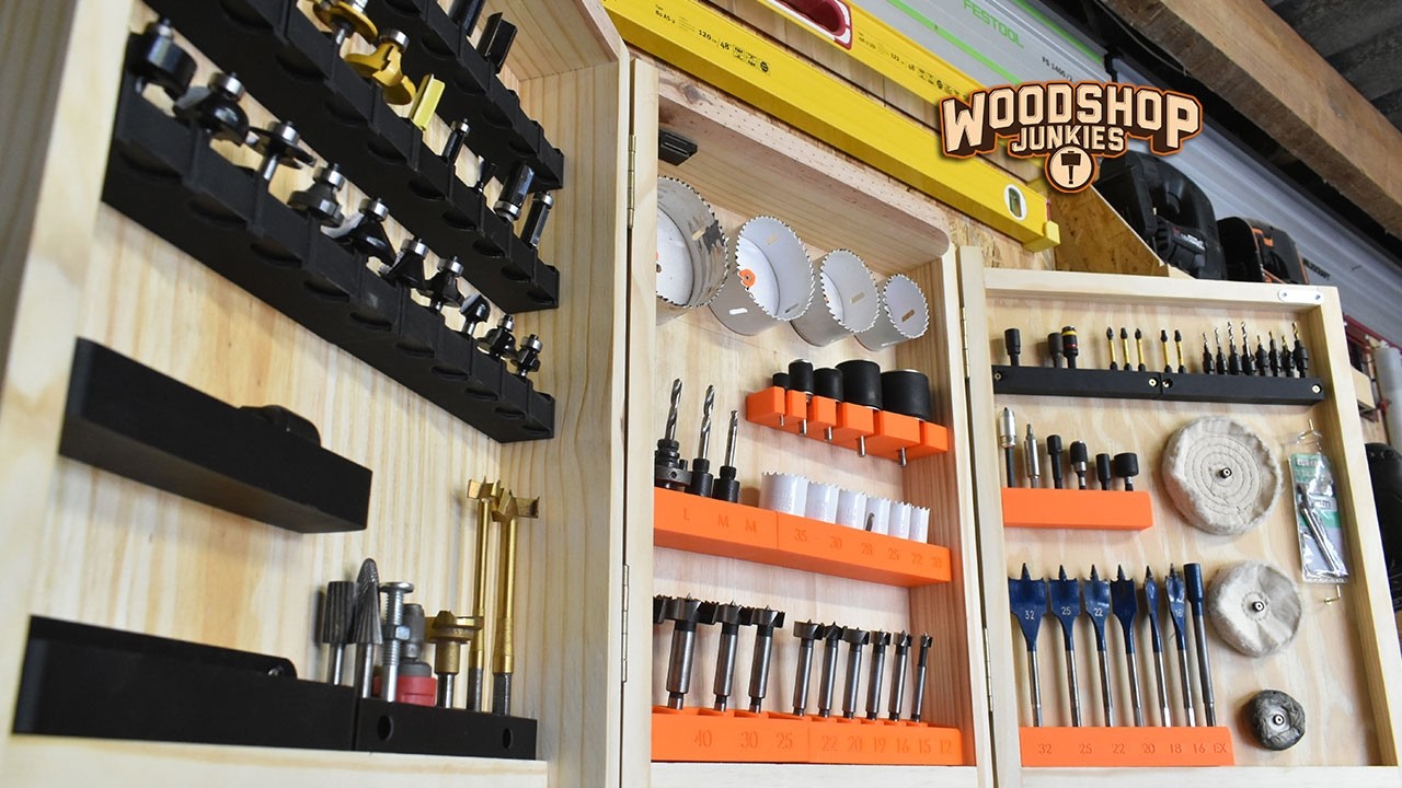 The Right Bit When You Need It! Ultimate Workshop Bit Organizer! - YouTube