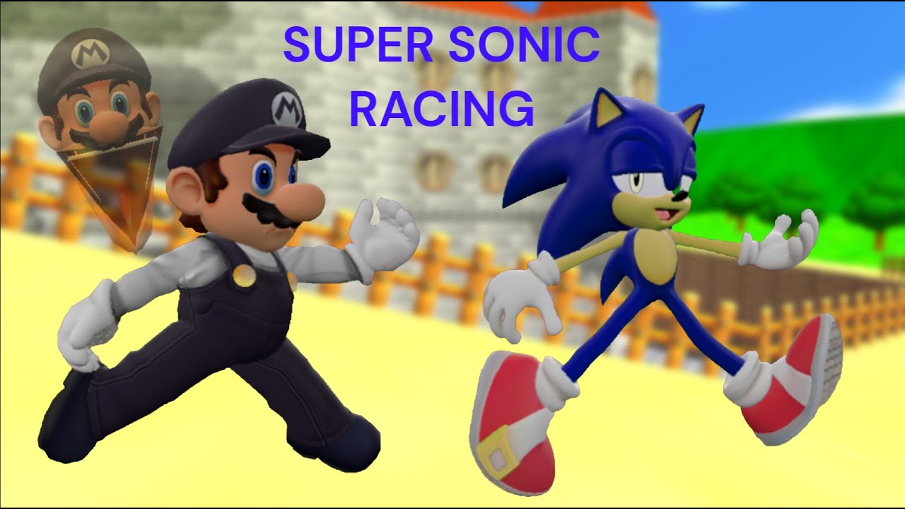 SUPER SONIC RACING - For The Race Collab (@SMS95) - YouTube