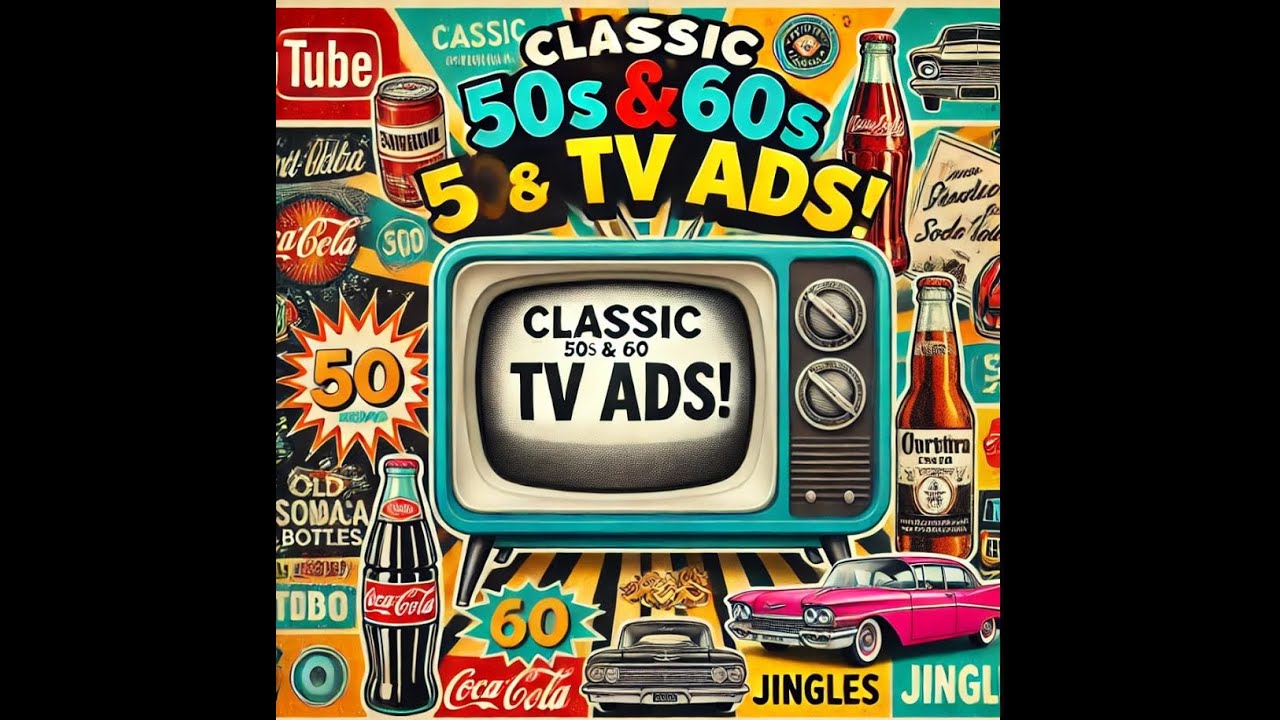 Vintage TV Commercials Compilation: Iconic Ads from the 1950s & 60s ...