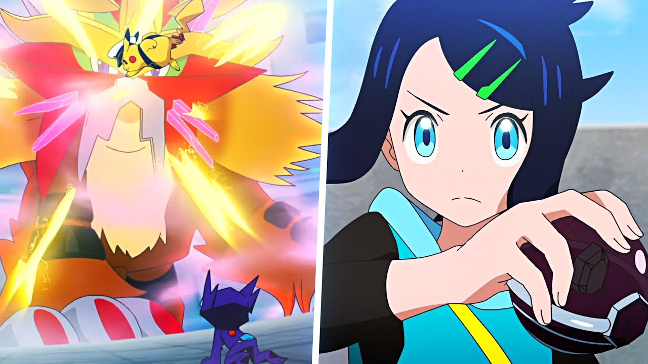 Liko, Roy And Ult VS The Six Heroes Final Battle Part 1 - Pokemon ...