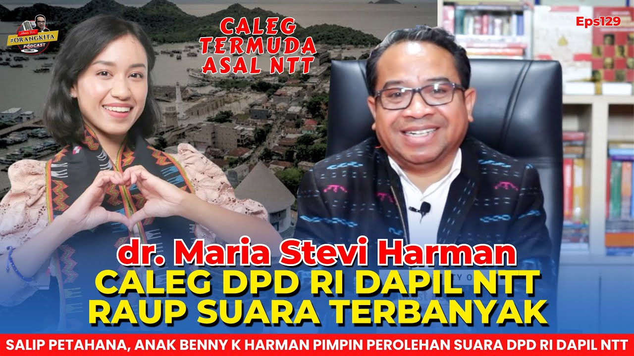 dr. Stevi Harman - Caleg Termuda, Raup Suara Terbanyak DPD RI Dapil NTT ...