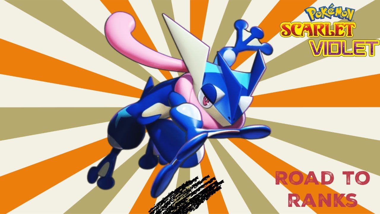 SLUDGE WAVE Greninja is BEASTY !!! /Pokemon scarlet vgc rank battle ...