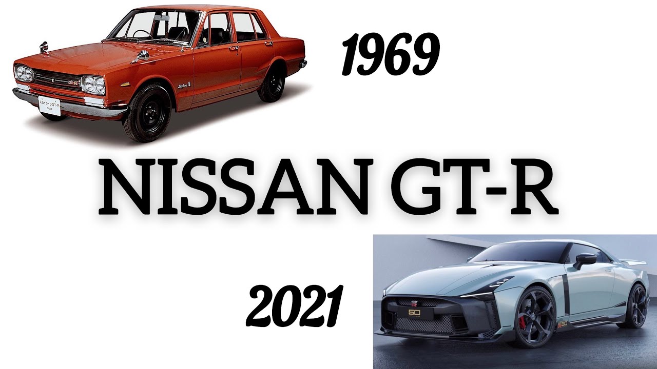 EVOLUTION OF THE NISSAN GT-R 1969-2021 INTERIOR&EXTERIOR - YouTube