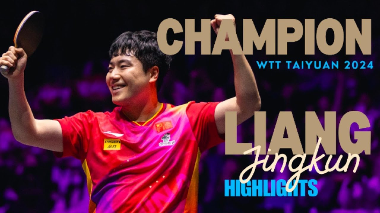 Table tennis Champion Highlights | Liang Jingkun (CHINA) | WTT Taiyuan ...