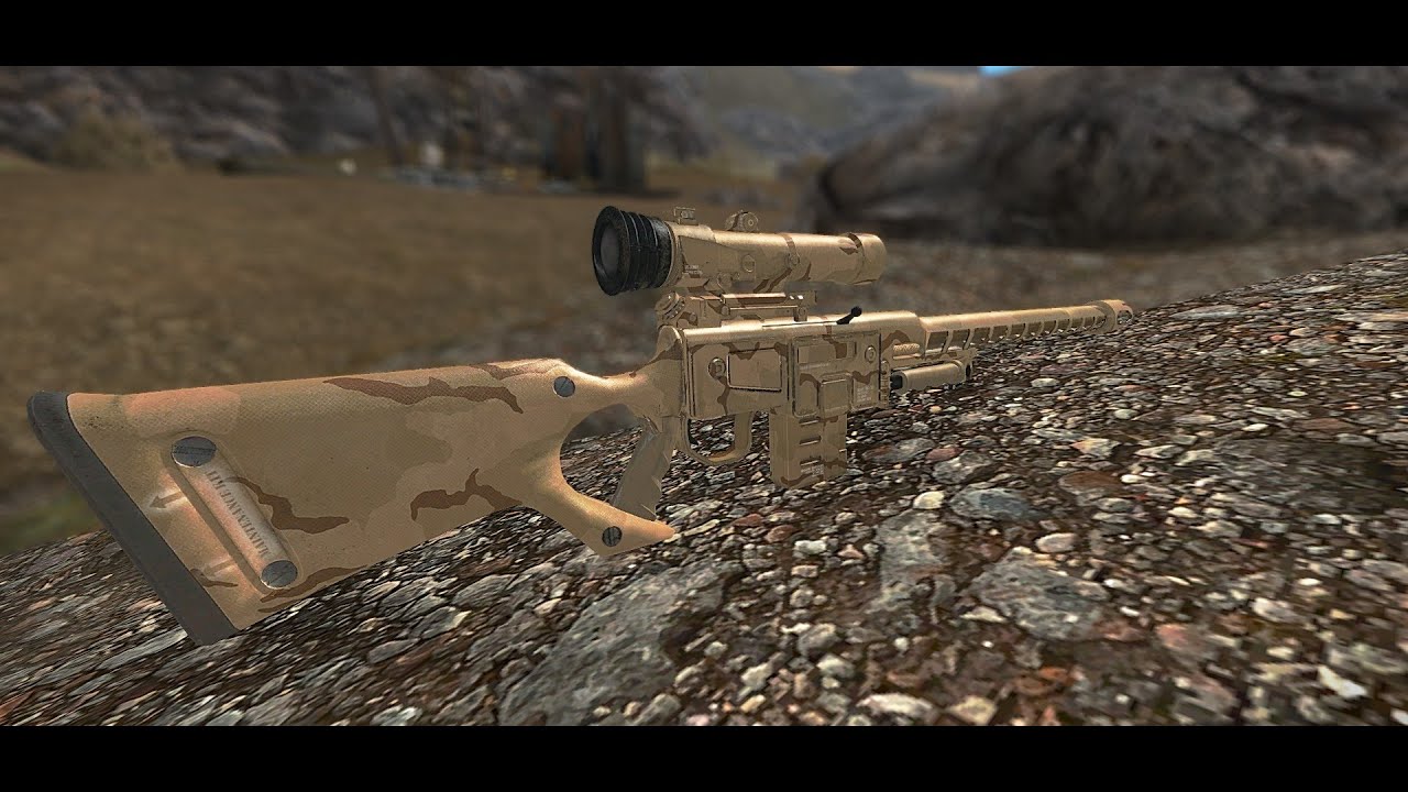 FNV Arsenal Weapons Overhaul - Gobi Campaign Scout Rifle - YouTube