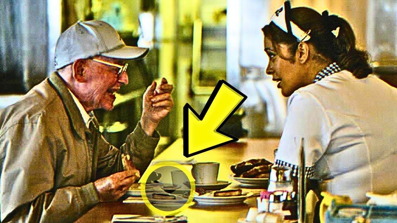 Waitress Serves Grumpy Old Man for Years—What He Leaves as a Tip Will ...