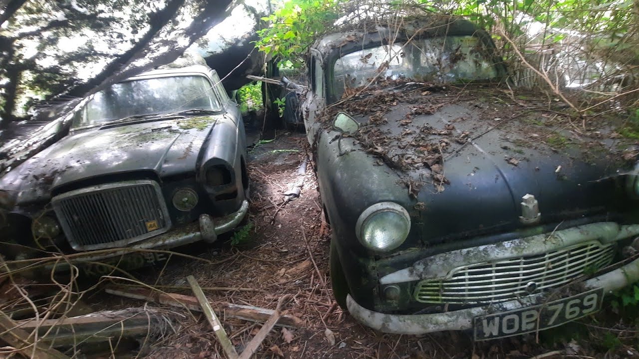 We Found An Abandoned Car Graveyard: 100+ Rare Cars Buried & Hidden ...