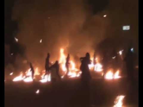 Polise Molotof Yağmuru / Molotov Attack on Police