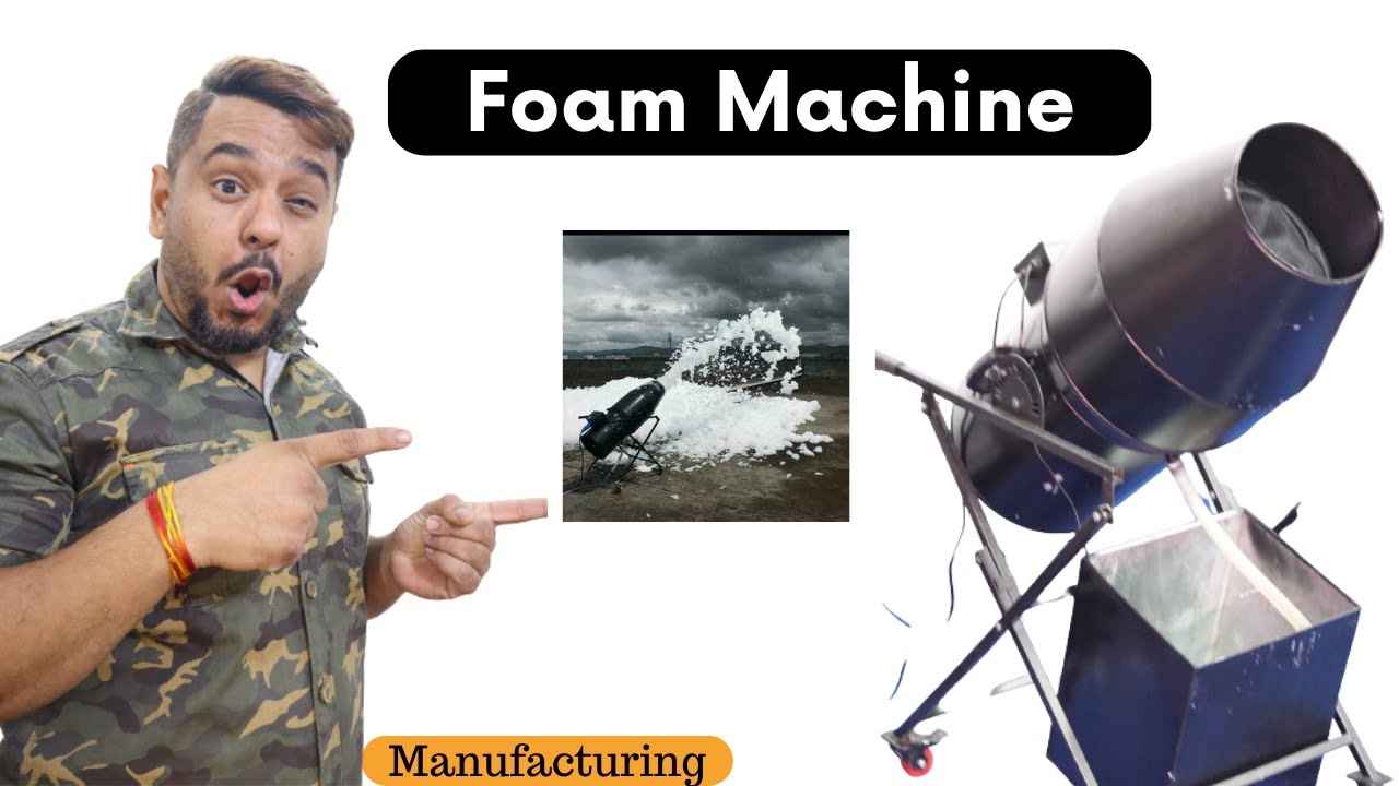 Foam Machine Installation | How to Operate Foam Machine | - YouTube