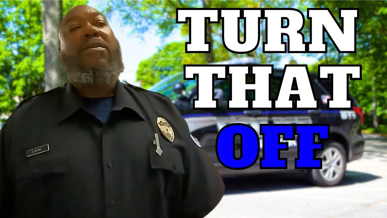 Wannabe Cop Blocks Mans Camera Then Instantly Regrets It Youtube