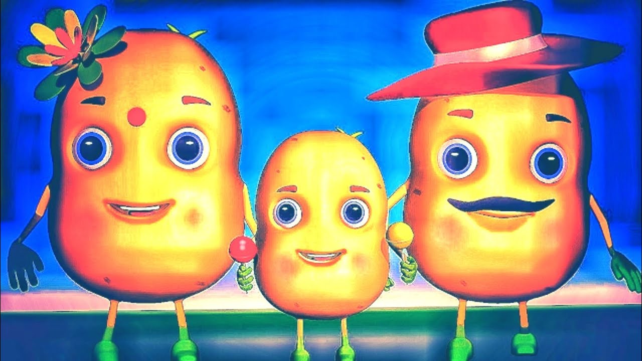आलू कचालू|Aloo Kachaloo Beta Kahan Gaye The|Hindi Rhymes for Children ...