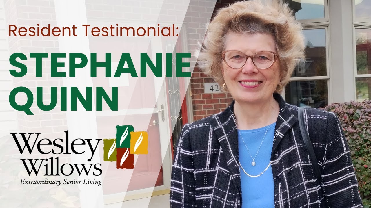 A Resident Testimonial From Stephanie Quinn - Wesley Willows - YouTube