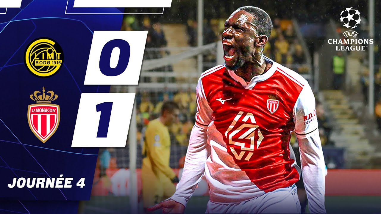 Résumé Bodo Glimt - AS Monaco - Champions League - YouTube