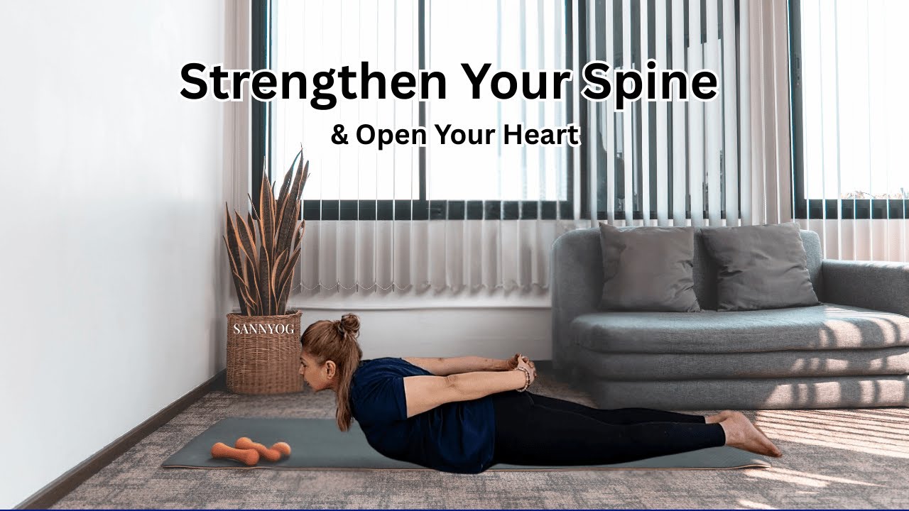 Strengthen Your Spine & Open Your Heart | 20-Min Powerful Yoga Flow for ...