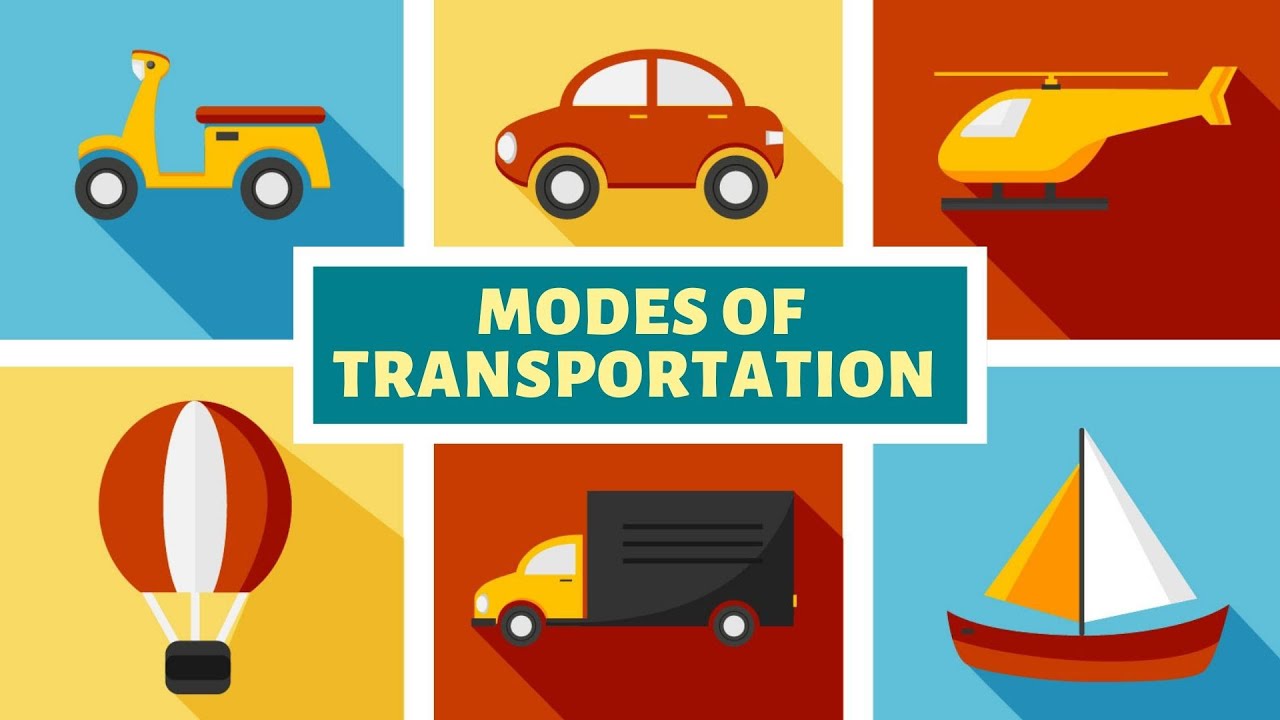 Modes of Transportation: A Fun Way to Learn Different Types of ...