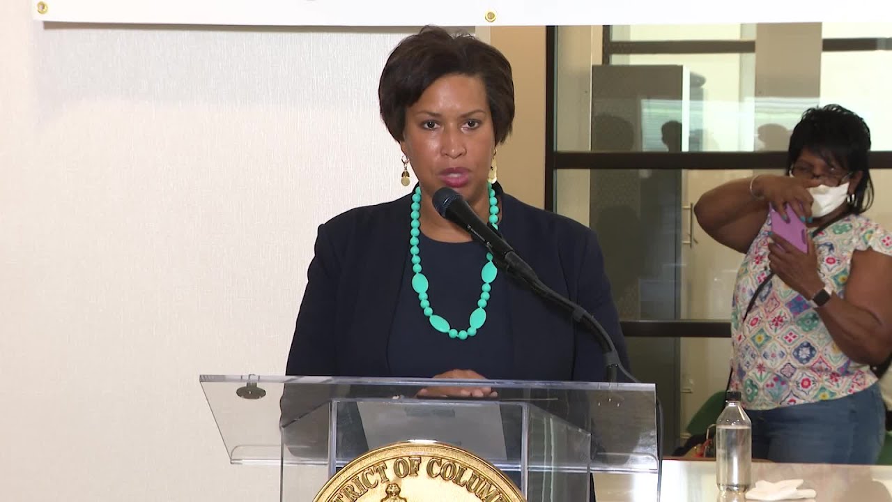 Bowser Discusses Efforts to Address Influx of Migrants Seeking Asylum ...