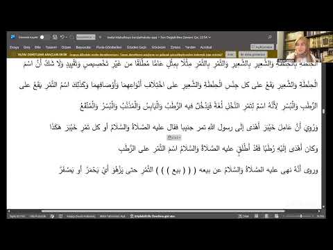 Prof. Dr. Mehmet Erdoğan ile Bedâʾiʿu’s-Sanâʾi Okumaları - 24 (Kitâbü'l-Büyû)