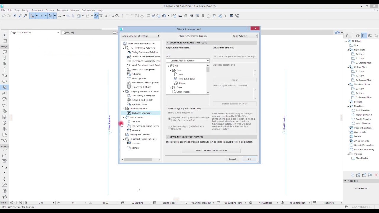 ARCHICAD 22 | working faster with shortcuts - YouTube