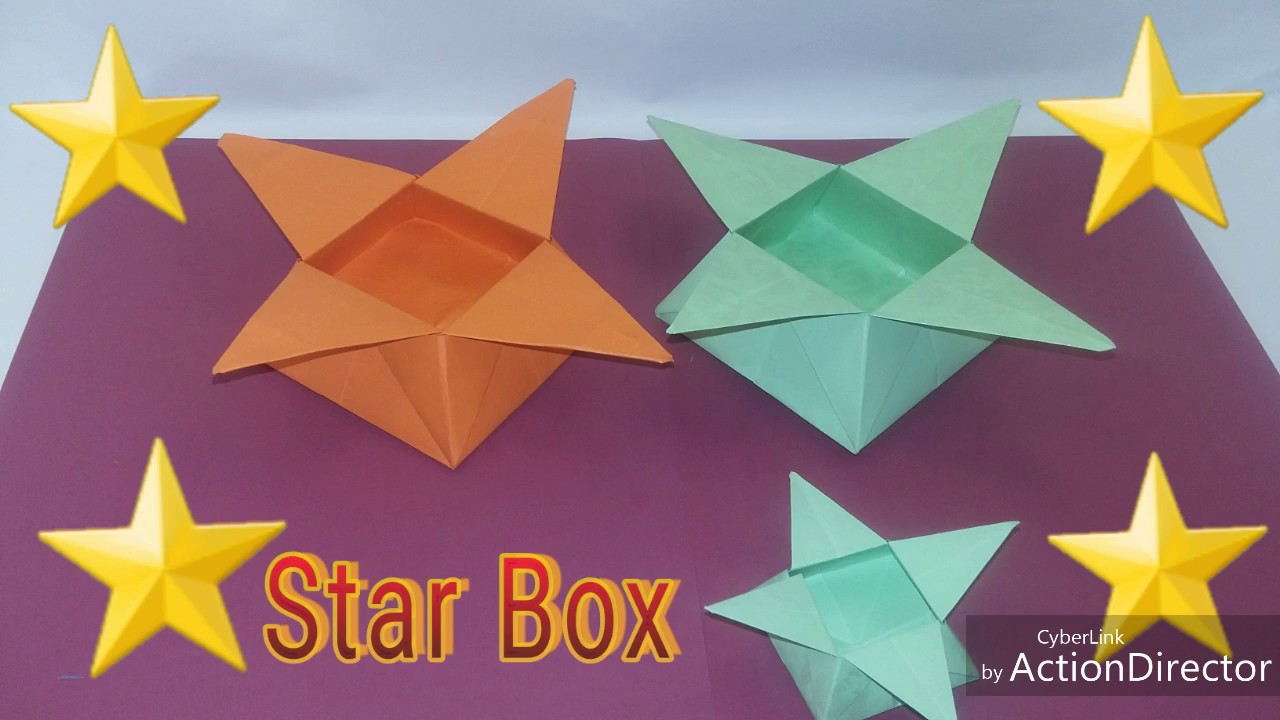 How to Make a Star Box - YouTube