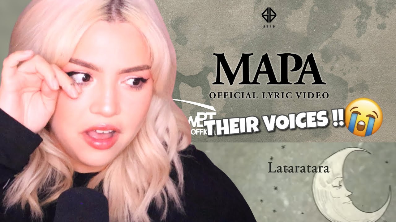 [REACTION] SB19 'MAPA' | OFFICIAL LYRIC VIDEO - YouTube