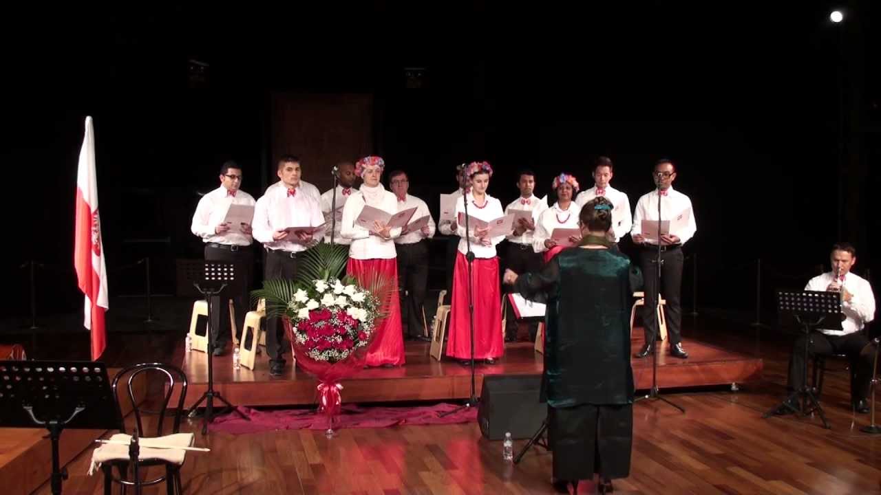 Cześć Polskiej Ziemi, Cześć! by The Polish Singers - YouTube