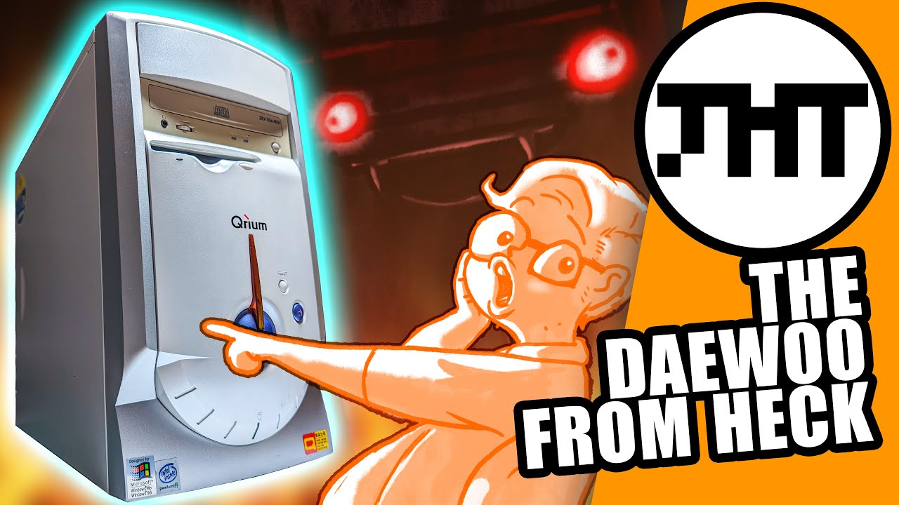 Retro PC Thrifting - THE DAEWOO FROM HECK - YouTube