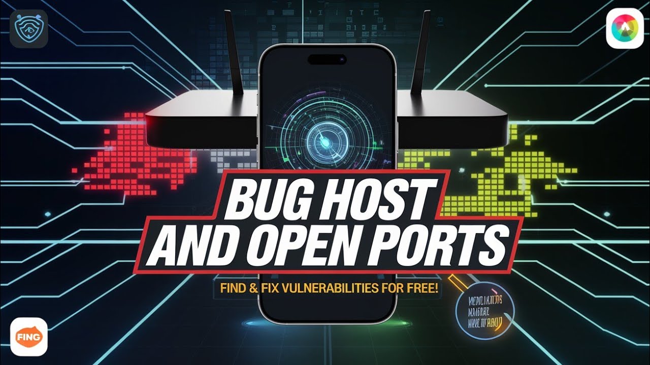 Find Open Ports & Fix Bug Hosts - YouTube