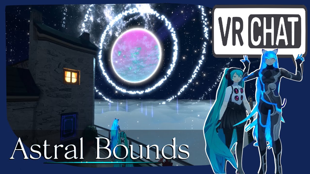 VRChat: Astral Bounds (Beautiful walled city with many secrets) - YouTube