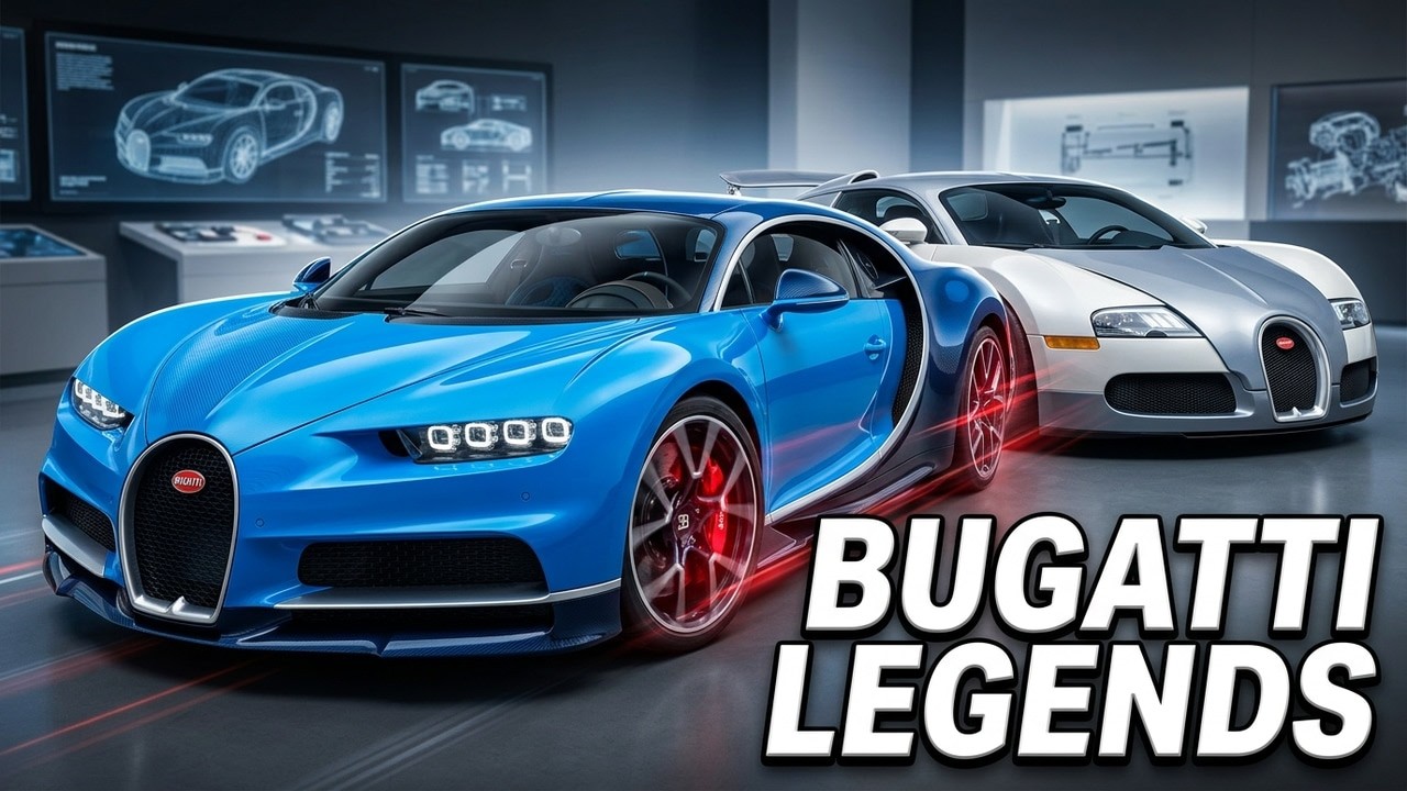 The Ultimate Bugatti Experience: Unveiling the Legends - YouTube