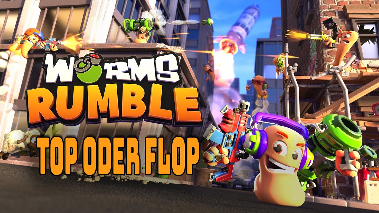 WORMS RUMBLE - Wurm Deathmatch Gameplay Deutsch german - YouTube