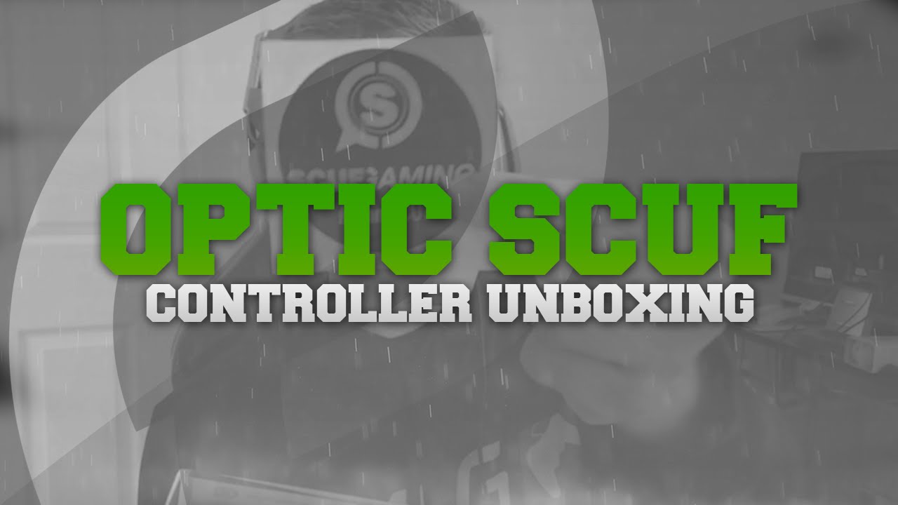 OpTic SCUF Controller Unboxing - YouTube