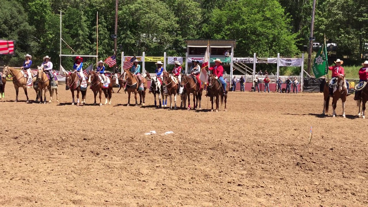 Opening of the 62nd Mother Lode Round-up Rodeo in Sonora, CA - YouTube