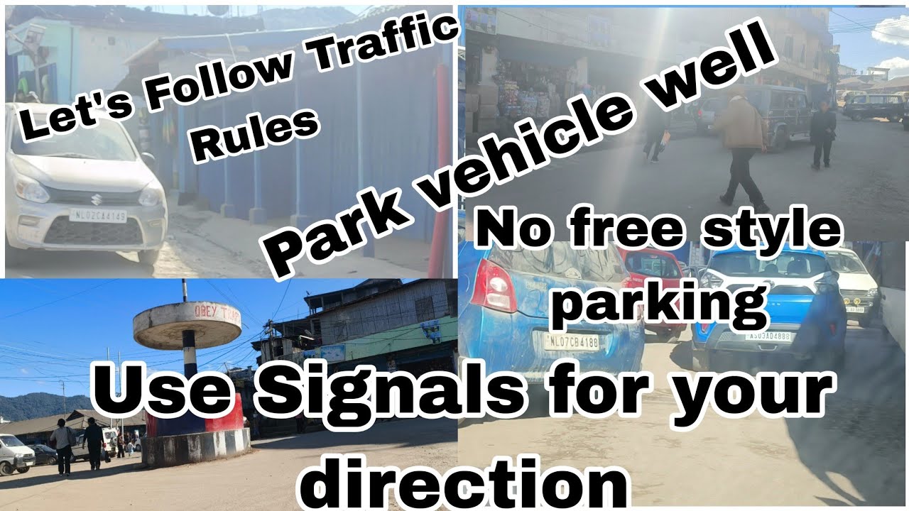 Let's Follow the Traffic Rules and signal for direction. - YouTube