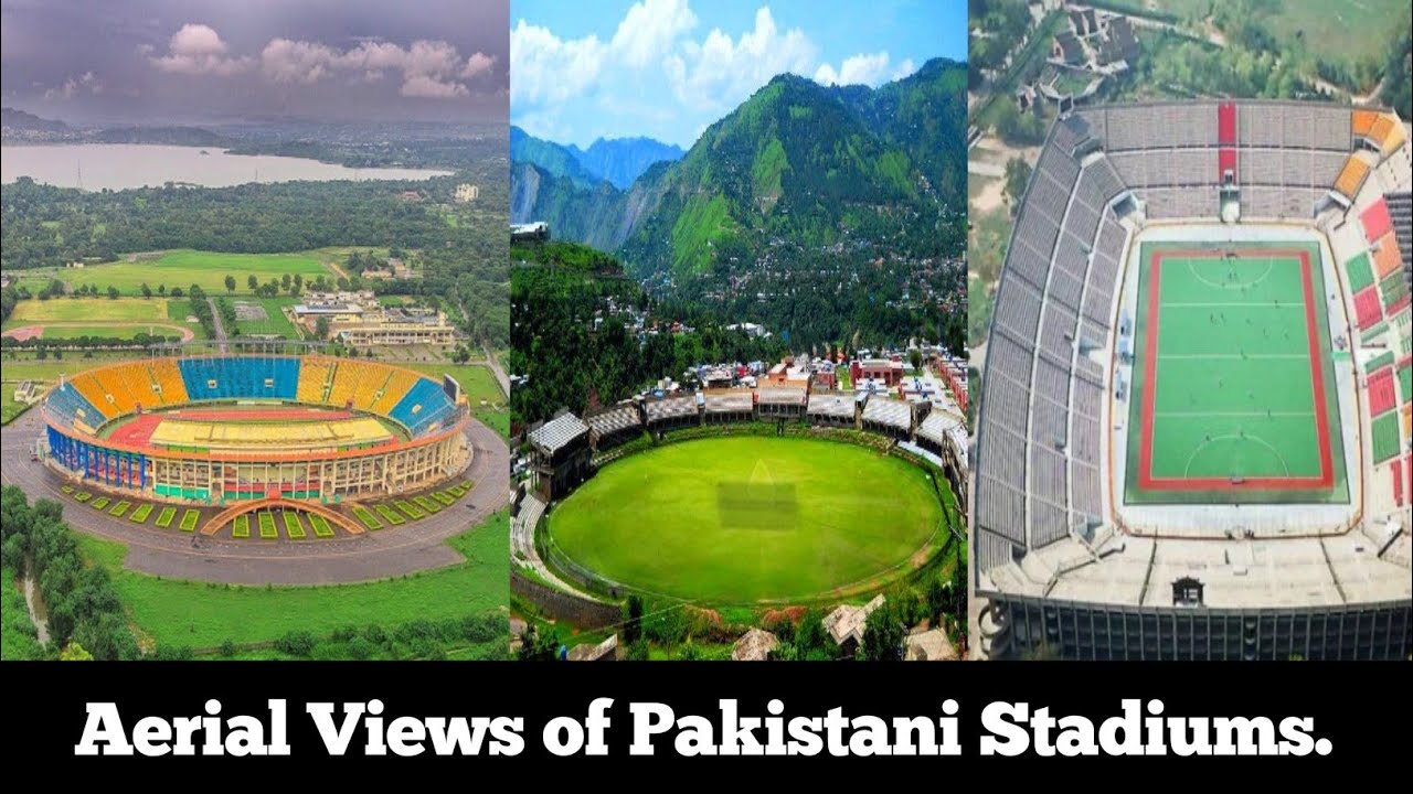 Aerial Scenes Of Pakistani Stadiums . - YouTube