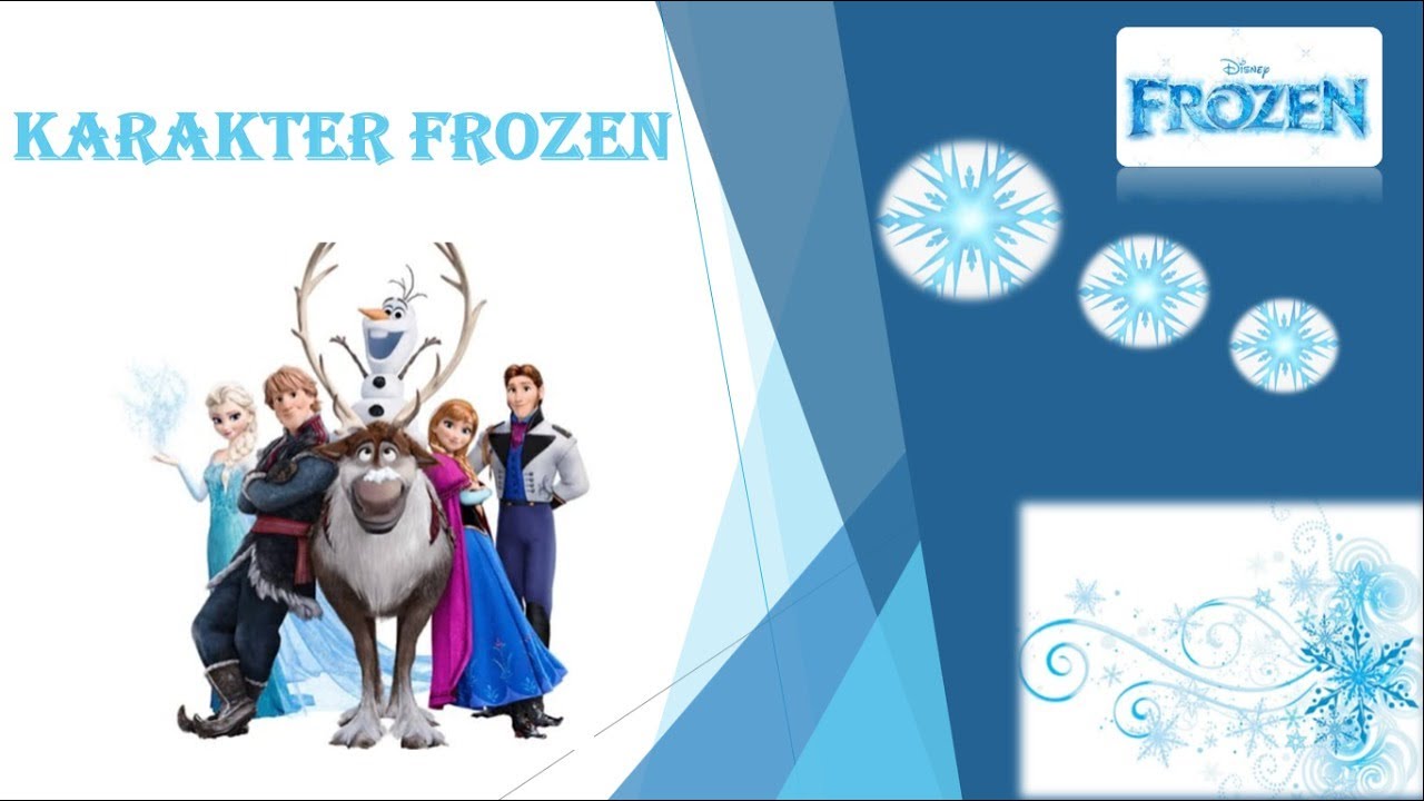 KARAKTER TOKOH PEMAIN FROZEN - YouTube